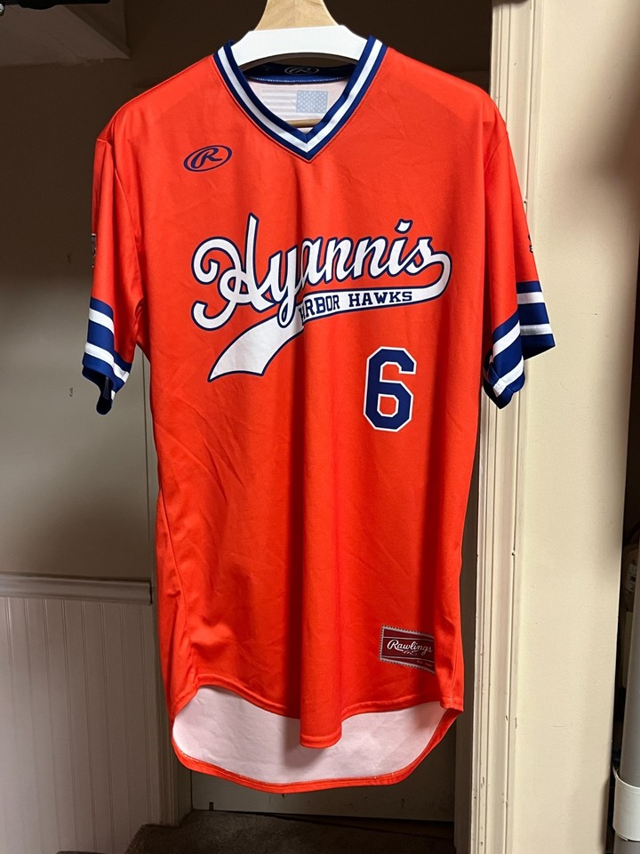 Hyannis Harbor Hawks Cape Cod League 2023 100th anniversary game worn ...