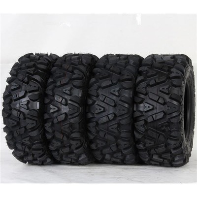 25" TG Tyre Guider ATV/UTV TIRES COMPLETE SET (2) 25x8-12 (2) 25x10-12 ...