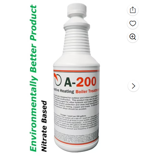 A-200 Alternative Heating Boiler Water Treatment Corrosion Scale ...