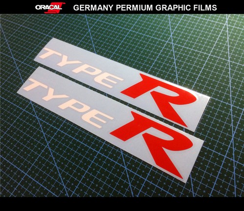 2 Pics TYPE R CIVIC EK EG mugen Vtec VTi Sport JDM Car Decal vinyl ...