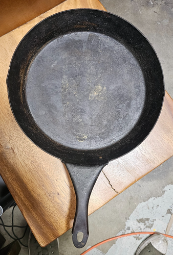 Vintage Nesco 13" Cold Handle Cowboy Metal Frying Pan Skillet | eBay