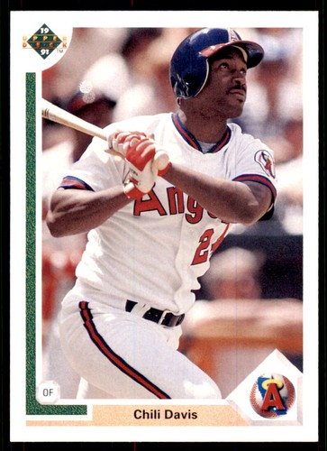 1991 Upper Deck Chili Davis Baseball Cards #339 | eBay