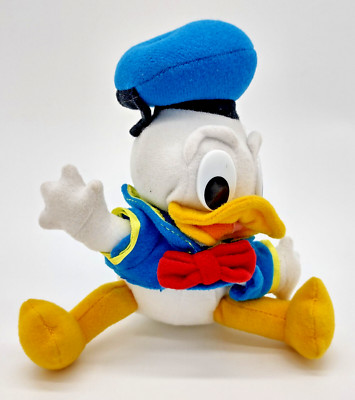 Disney's ~DONALD DUCK~ Playgro 15cm beanster plush rattle baby/infant ...