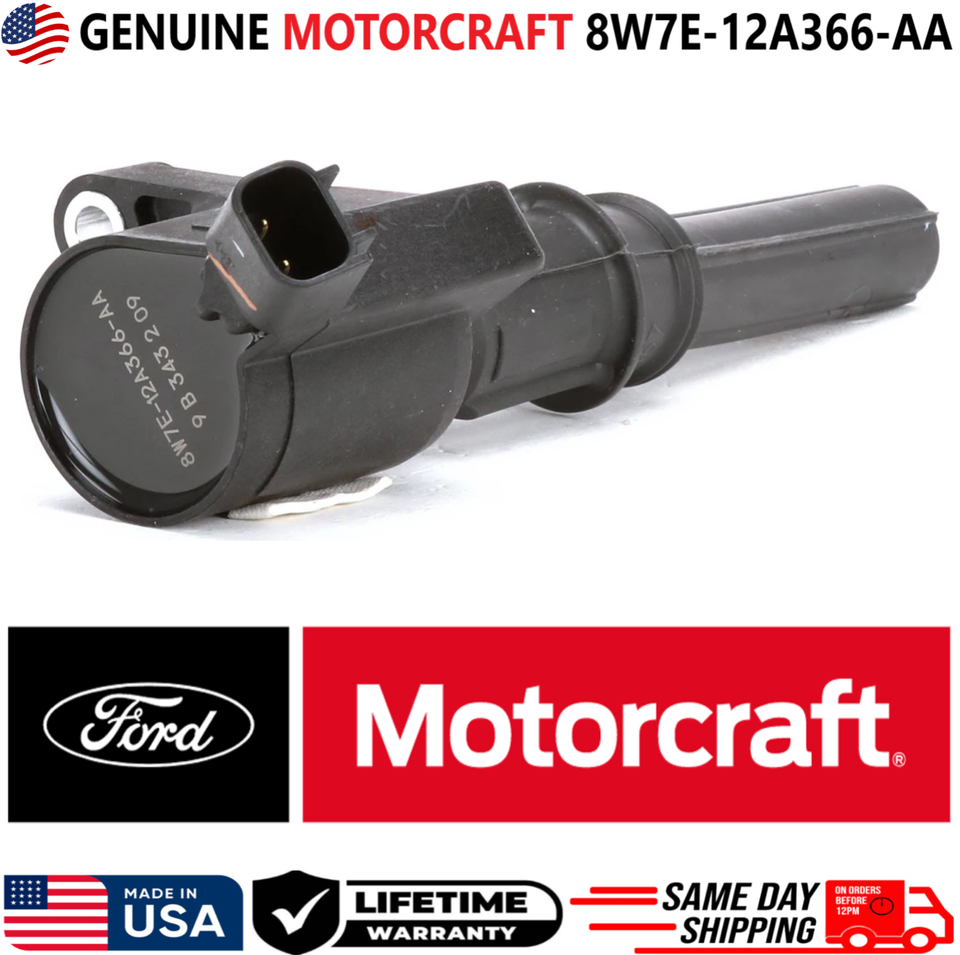 OEM MOTORCRAFT Ignition Coils For 1997-2011 Ford Lincoln Mercury, 8W7E ...