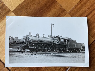 Soo Line Railroad Steam Engine Locomotive 707 Vintage Photo | eBay