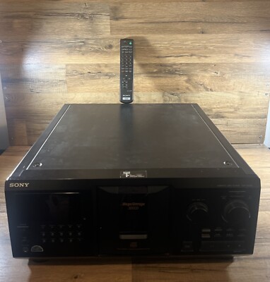 Sony CDP-CX355 300 CD Compact Disc Changer/Player W/Remote - FULLY ...