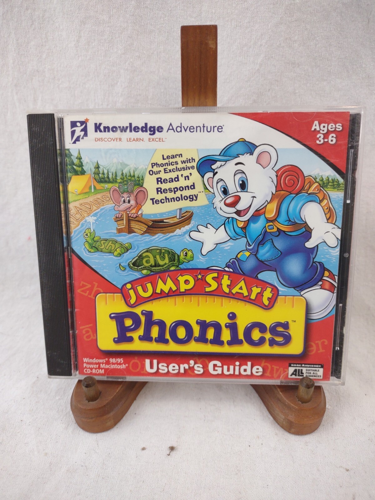 JumpStart Phonics (Windows/Mac, 2000) Educational Game Ages 3-6 ...