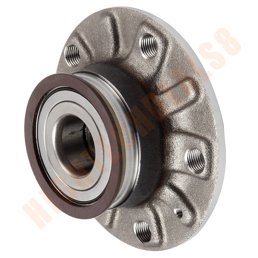 Rear Wheel Hub Bearings Assembly (2) Fits Audi A3 Volkswagen GTI 2006 ...