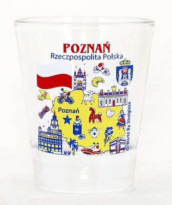 Poznan Poland Great Polish Cities Collection Shot Glass | eBay