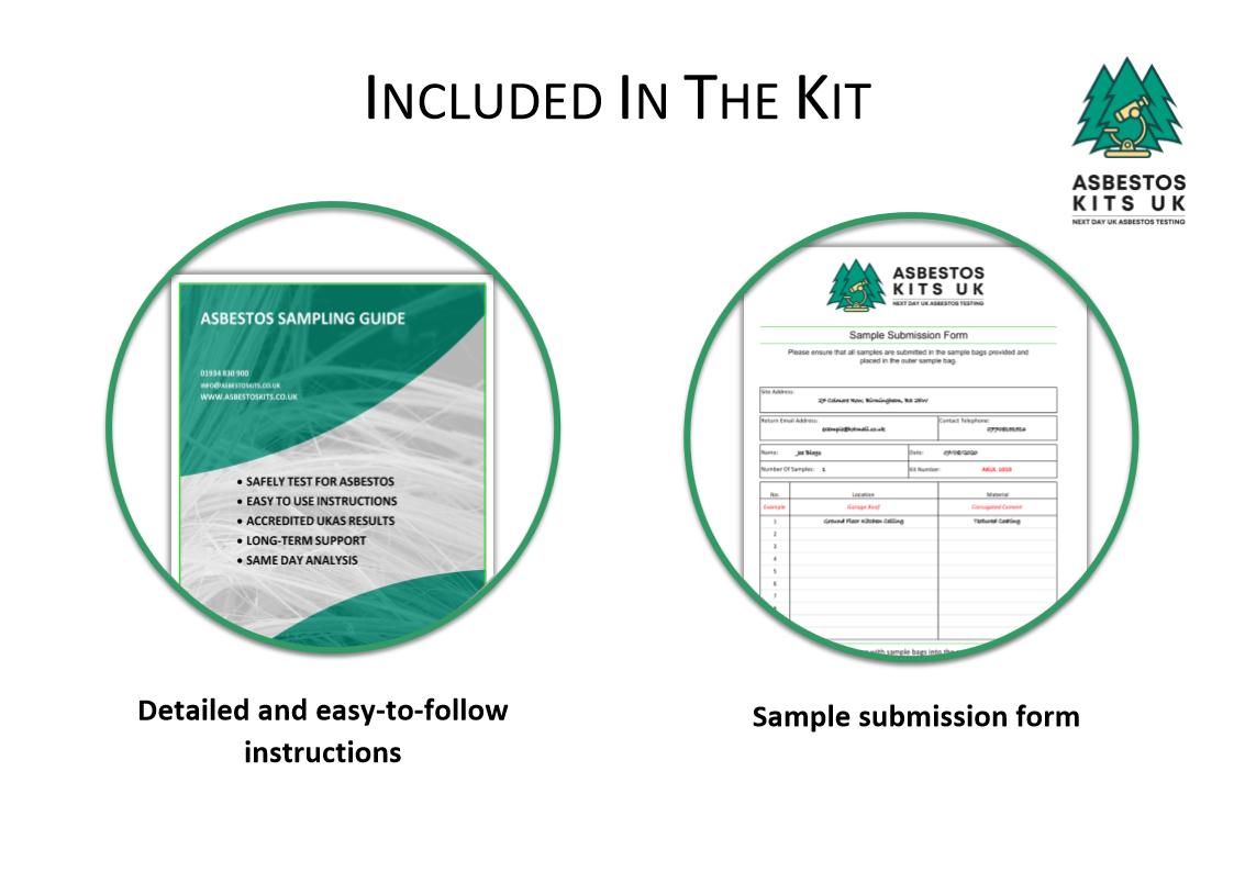 Asbestos Self Sampling/Testing Kit - RPE Included - Laboratory Cost ...