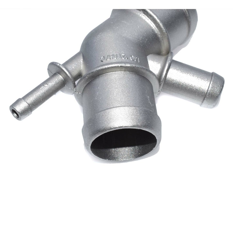 New For VW Golf Audi TT Upper Radiator Water Hose Aluminum Connector ...