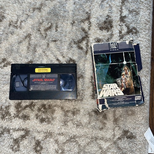 Star Wars VHS 1982 Original 20th Century FOX Drawer Box VHS Non ...