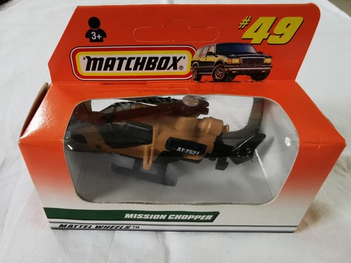 Matchbox Mission Chopper MB49, Mint in box. Comb post | eBay Australia