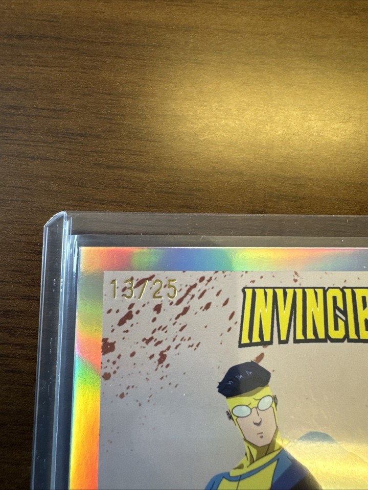 Keepsake Edition Invincible Character Laser Signagraph #/25 Blood ...