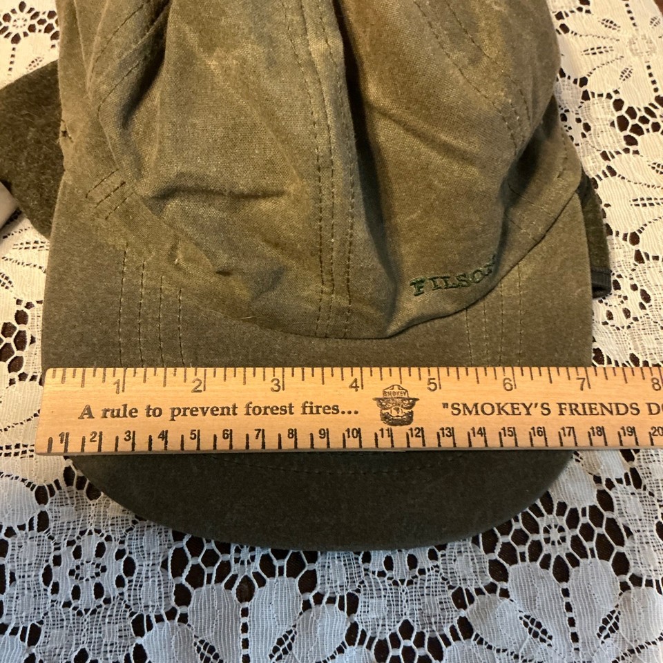 New FILSON INSULATED TIN CLOTH CAP 017L -ISH2S green cap all tags ...