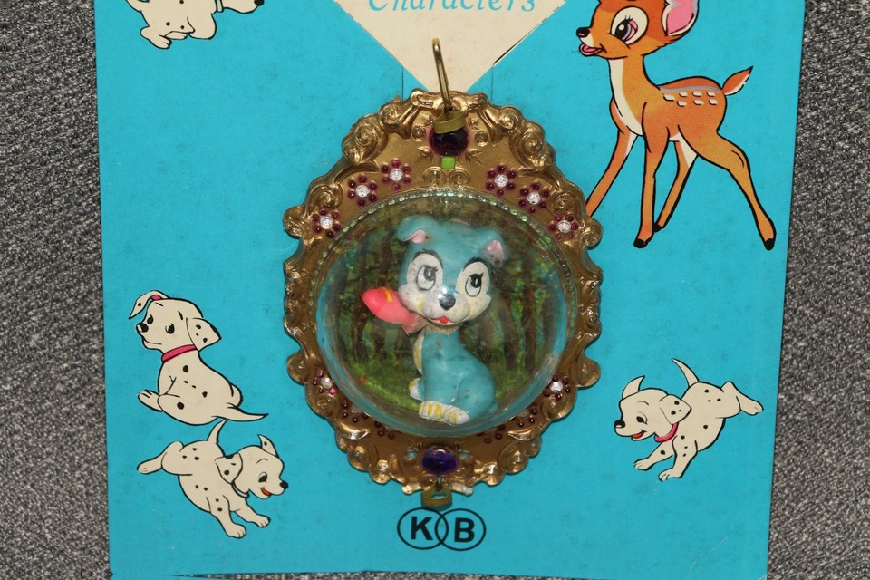 Liddle Kiddles 1959 Lucky Locket 101 Dalmatians Disney Scamp Bambi ...