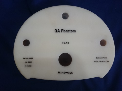 Mindways QA Phantom Head P/N:13003 And CT Calibration Phantom Head P/N ...