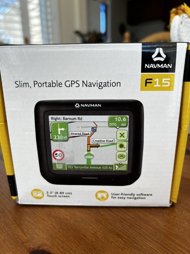 Navman F15 GPS portable, slim,navagation 3.5 screen | eBay