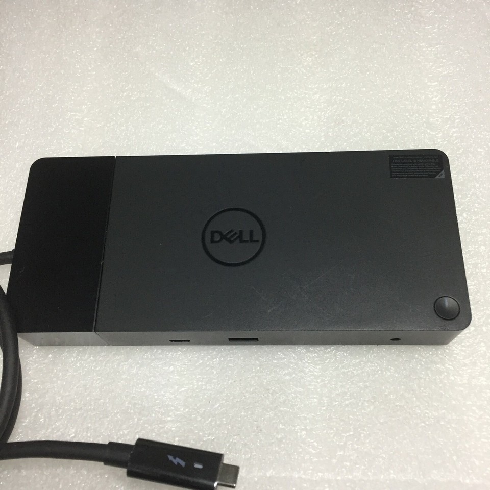 Dell WD19TBS Thunderbolt 3 USB-C DisplayPort Docking Station 180w Power ...