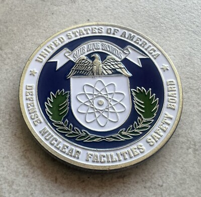 UNITED STATES DEFENSE NUCLEAR FACILITIES SAFETY BOARD CHALLENGE COIN | eBay