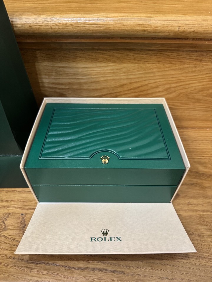 Rolex Storage Watch Box w/ Bag & Cards Tags & card holder - BEST PRICE ...