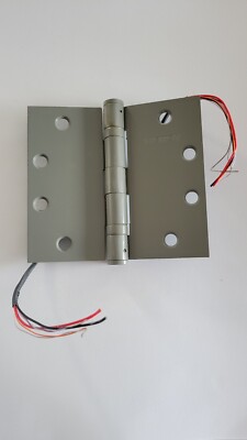 Marray Electrified Hinge, 4.5x5.0, Prime Coat, 2ea, 18awg, 4ea 28awg UL ...