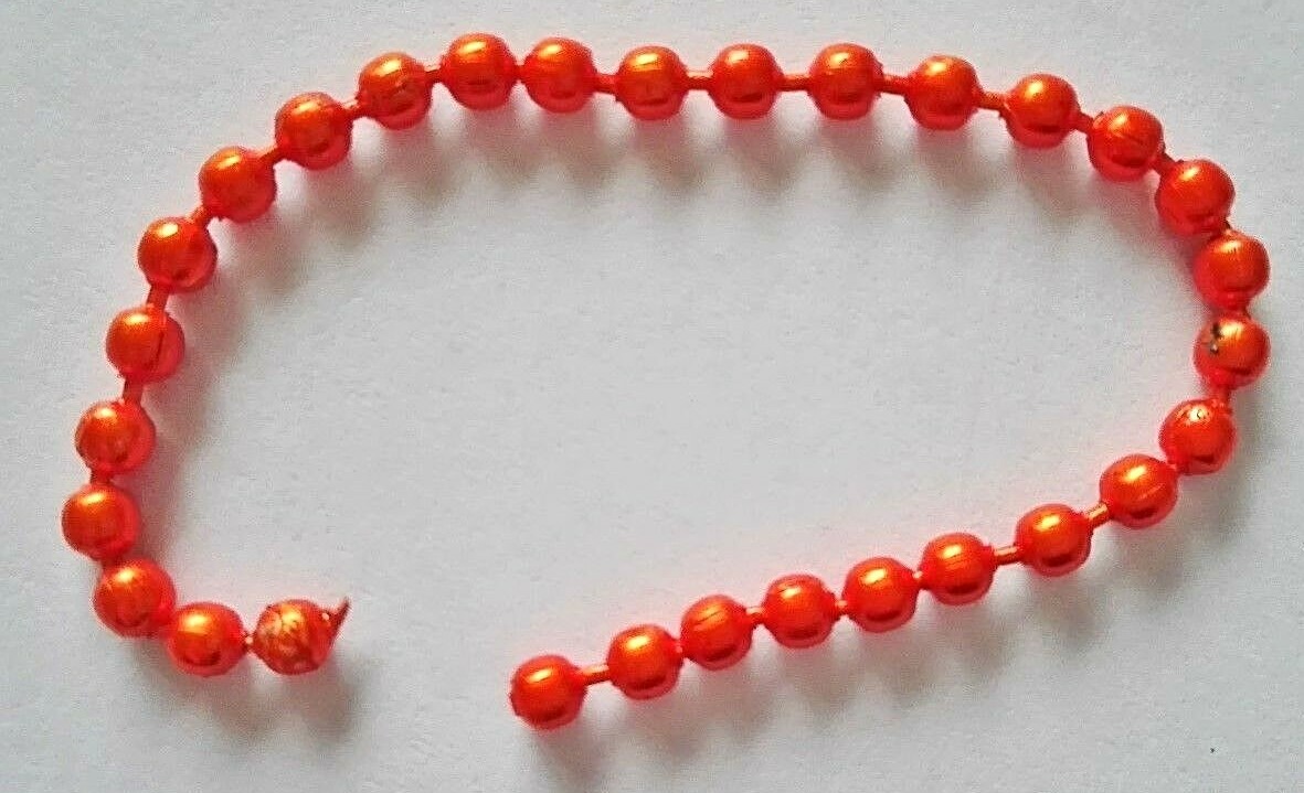 15 PAIRS OF 2.0MM DIAMETER METAL BEAD CHAIN EYES FOR FLY TYING-CHOICE ...