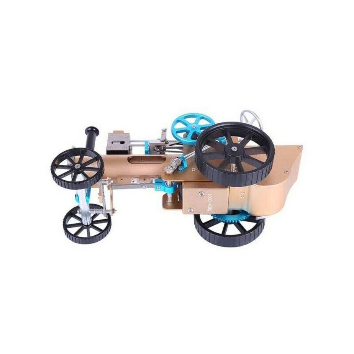 DM34 Steam Car Model Steam Engine Car Kit Steam Automobile Unassembled ...