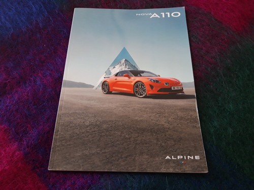 2022 ALPINE A110 / GT / S Brochure Prospekt Catalogue 56 S. Tschechisch 04 2022 | eBay.de