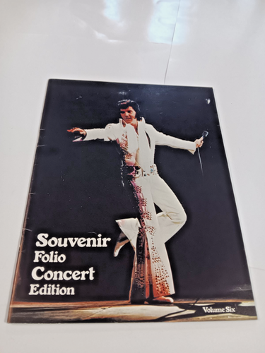 Elvis Presley RCA Souvenir Folio Concert Tour Edition Book Volume 6 | eBay