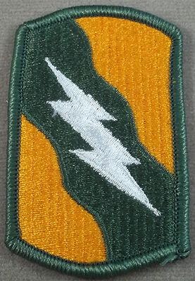 US Army 155th Armored Brigade Full Color Merrowed Edge Patch | eBay