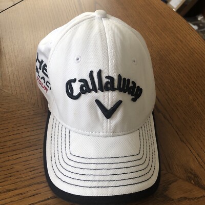 Callaway Cap New Era White Blue Adjustable Strap Back Tour i Series FT ...