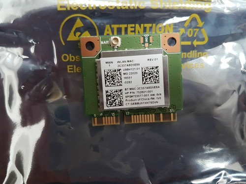 5 x HP 752601-001 Realtek RTL8723BE WiFi Wireless Card WLAN BT ...
