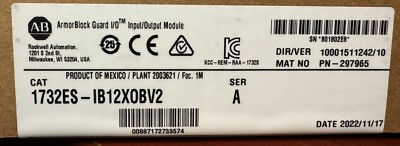 NEW / SEALED - ROCKWELL 1732ES-IB12XOBV2, NET SAFETY ARMORBLOCK SER A ...