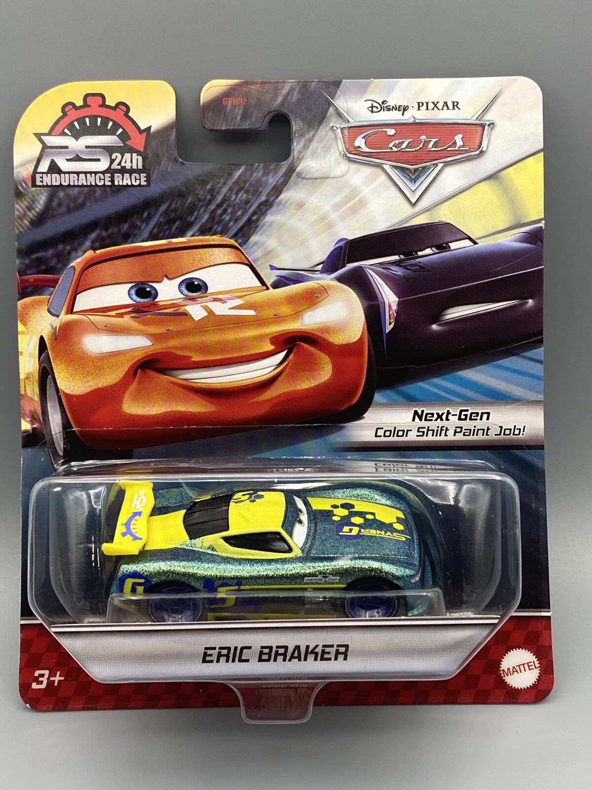 Disney Pixar Cars - Endurance Race 24H - Eric Braker Hard To Find | eBay