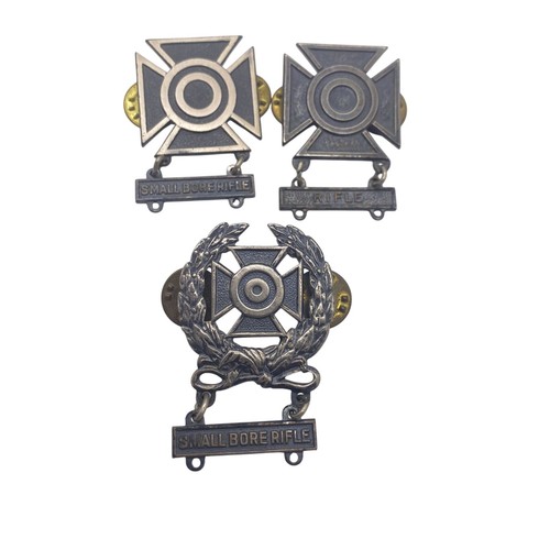 VTG ROTC Small Bore Rifle medal pins Rifle Marksman lapel pinback | eBay