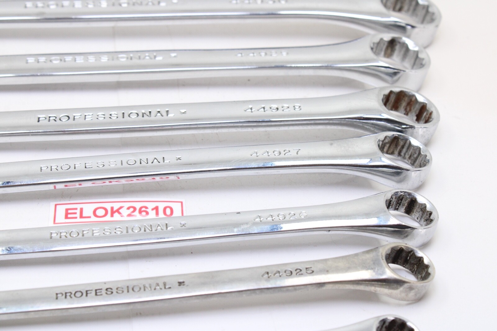 Craftsman 44923-44933 3/8"- 1" 11 Piece 12 Point Professional Wrench ...