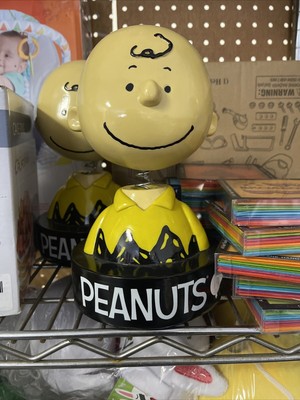 Charlie Brown Bobblehead Piggy Bank - Peanuts | eBay