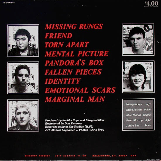 Marginal Man - Identity, Vinyl LP, 1984 | eBay