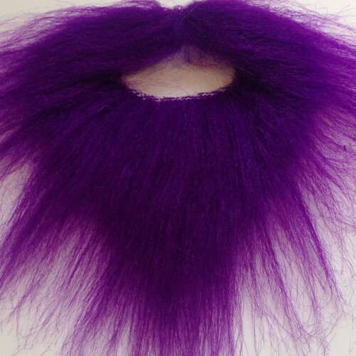 Small fake goatee beard, stick on beard, coloured beard, false beard | eBay