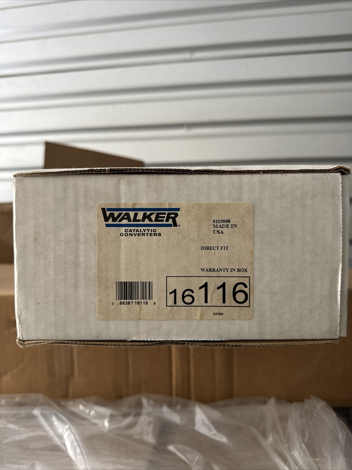 Walker Catalytic Converter 16116 Direct Fit | eBay