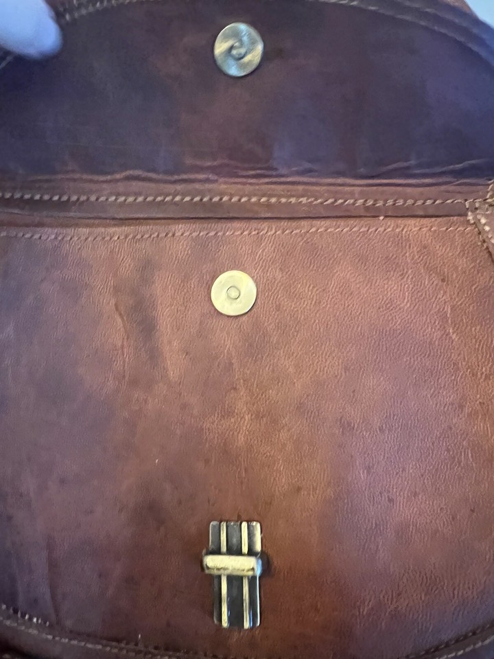 Satchel and Fable Handmade Women Vintage Style Genuine Leather Shoulder ...