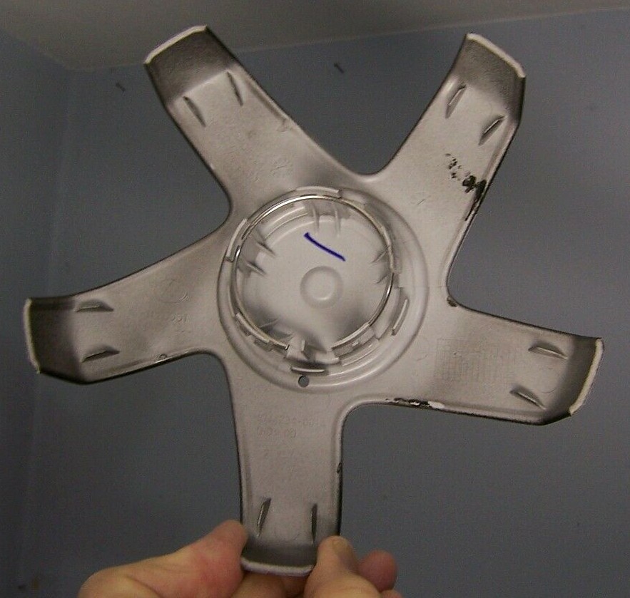 TESLA Model 3 Center Cap 2017 - 2021 Black Factory OEM P/N 1044234-00-A ...