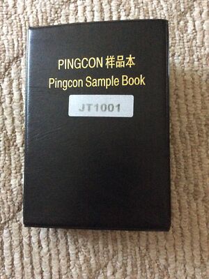 Pingcon JT1001 Chip Resistor Sample Book 14 Full Pages 1 Partially ...