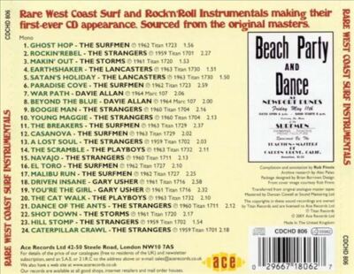 VARIOUS ARTISTS - RARE WEST COAST SURF INSTRUMENTALS NEW CD 29667180627 ...
