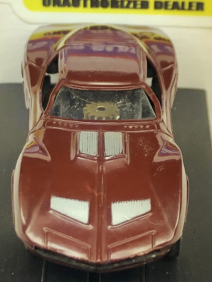 Aurora Thunderjet T Jet Mako Shark, #1380 RARE BROWN HO Slot Car and ...