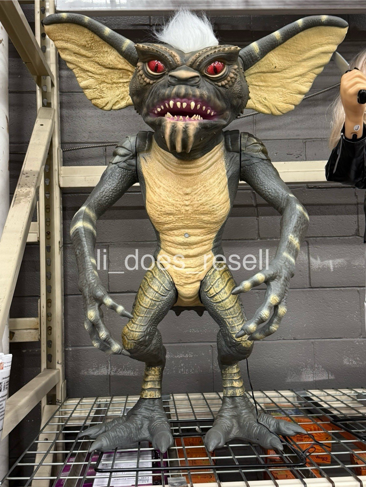 Home Depot 3.5 ft. Animated LED Gremlin Stripe Animatronic H1 IN HAND ...