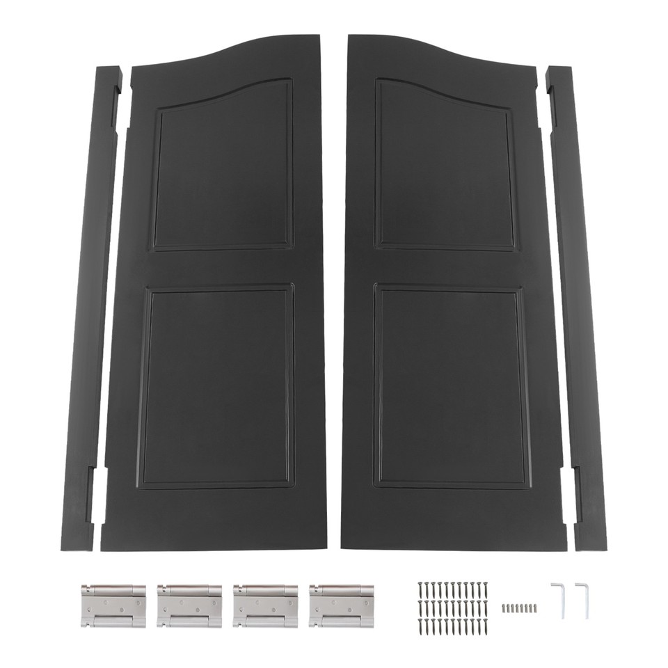 Double Door Room Divider Partition 35.82x42.12 Inch Modern Sliding Door ...