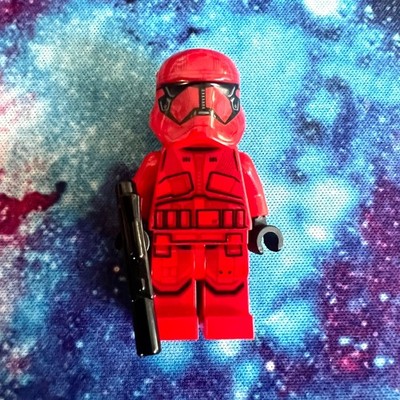 LEGO Star Wars Sith Trooper Minifigure Red Trooper w/ Gun Rare Lot B | eBay