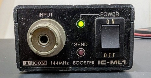ICOM IC-ML1 144MHz Booster amplifier 2m Ham Radio Power-Confirmed | eBay